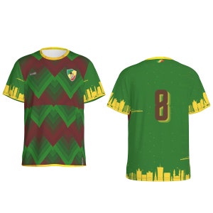 Maillot Congo Brazzaville (congo Republic Of; Shirt ) - Etsy