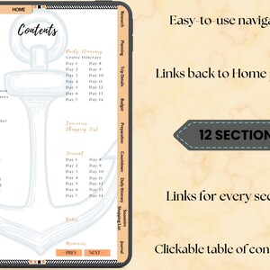 Cruise Planner Digital, Cruise Journal Printable, Travel Planner ...