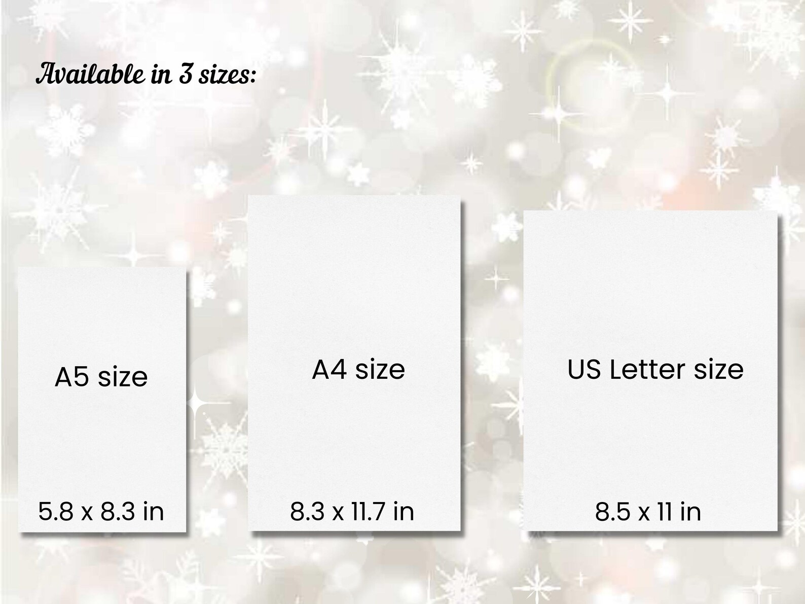 Printable Christmas Planner: Holiday Planning, A4/A5/US Letter (digital ...