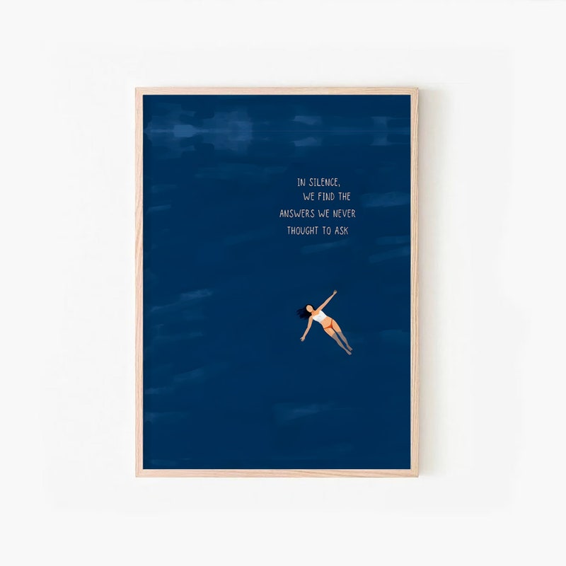 Swimming Art - Etsy
