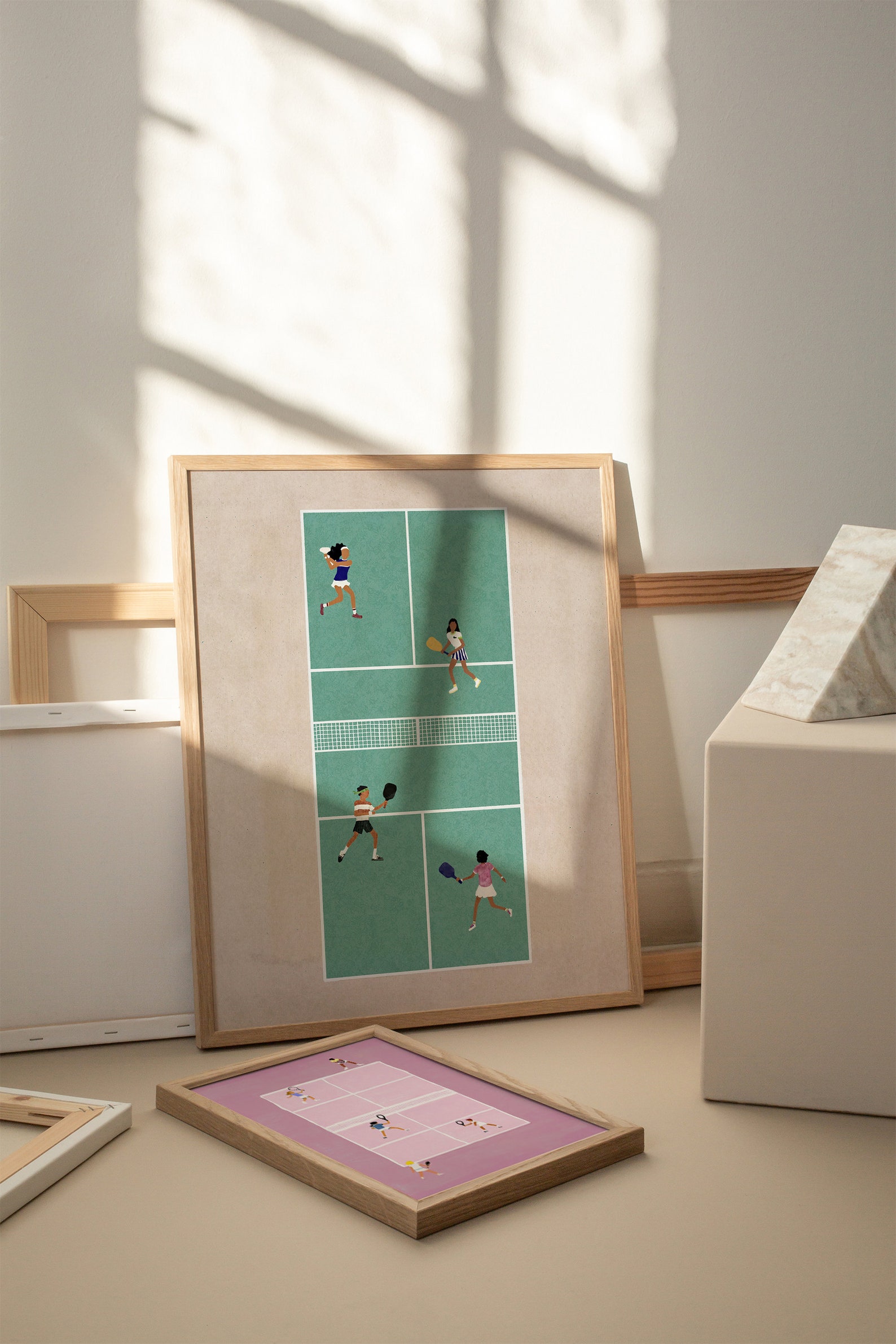 Cute Pickleball Wall Art Print | Pickleball Court Poster | Sports Bar ...