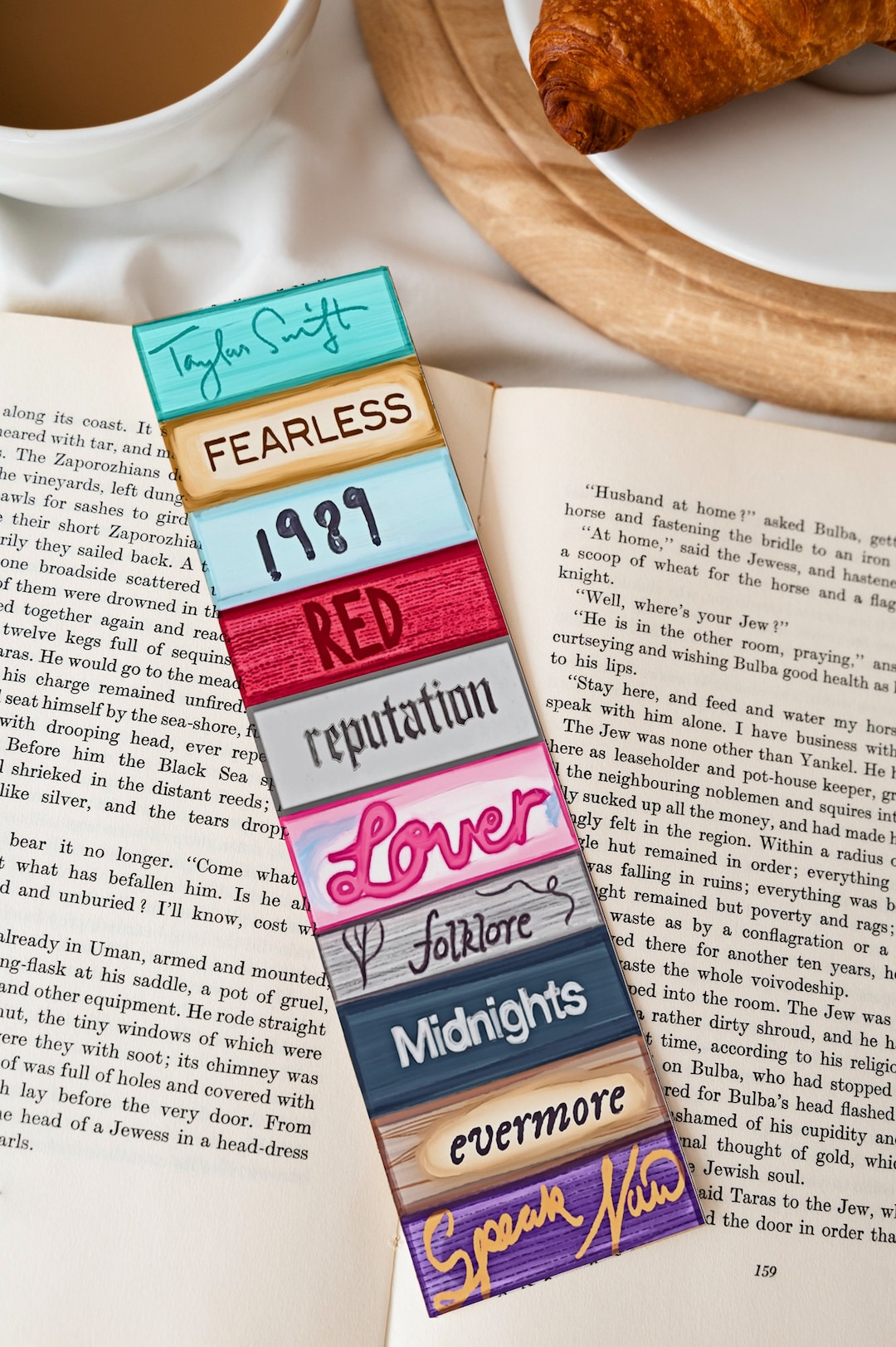 Taylor Swift Albums Themed Bookmarks Taylor Swift Bookmarks Taylor ...