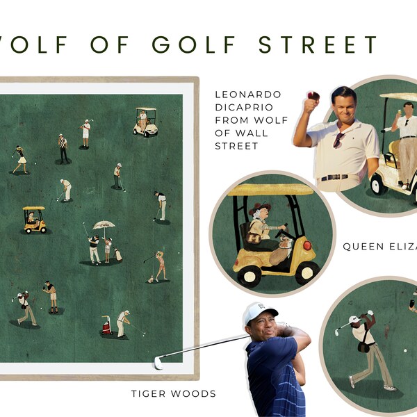 Golf Poster - Etsy