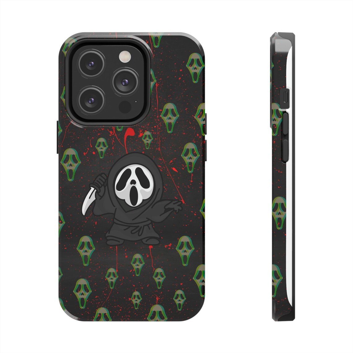 Ghostface Horror Scream Blood Stain Phone Case Cover Fit for iPhone 14 ...