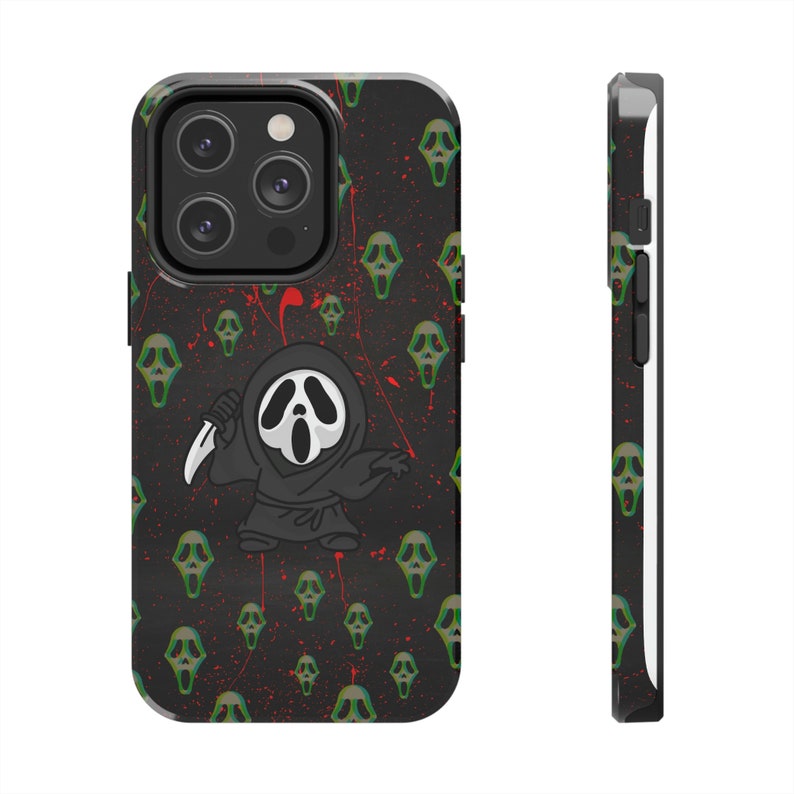 Ghostface Horror Scream Blood Stain Phone Case Cover Fit for iPhone 14 ...