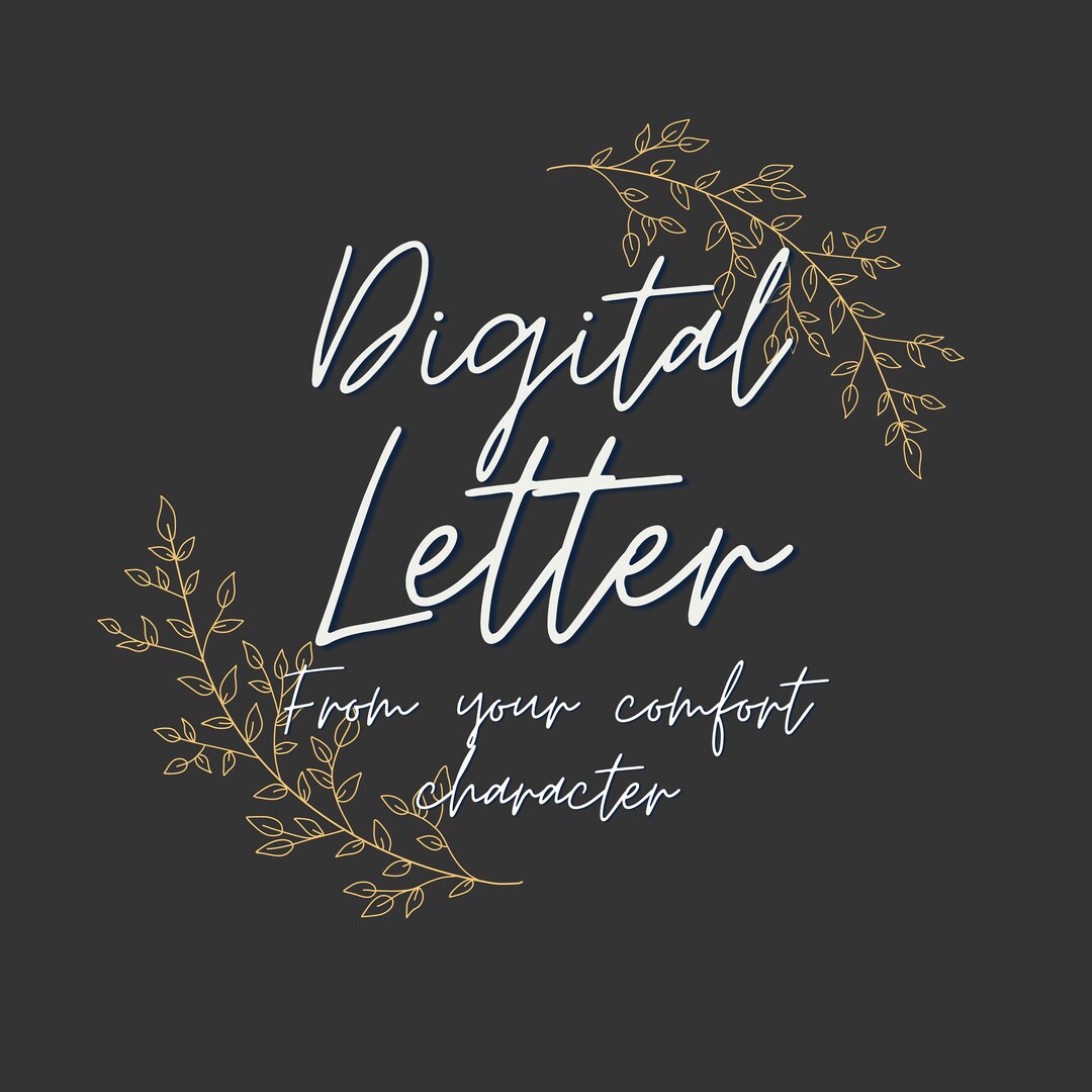Customizable Character Letter! - Etsy