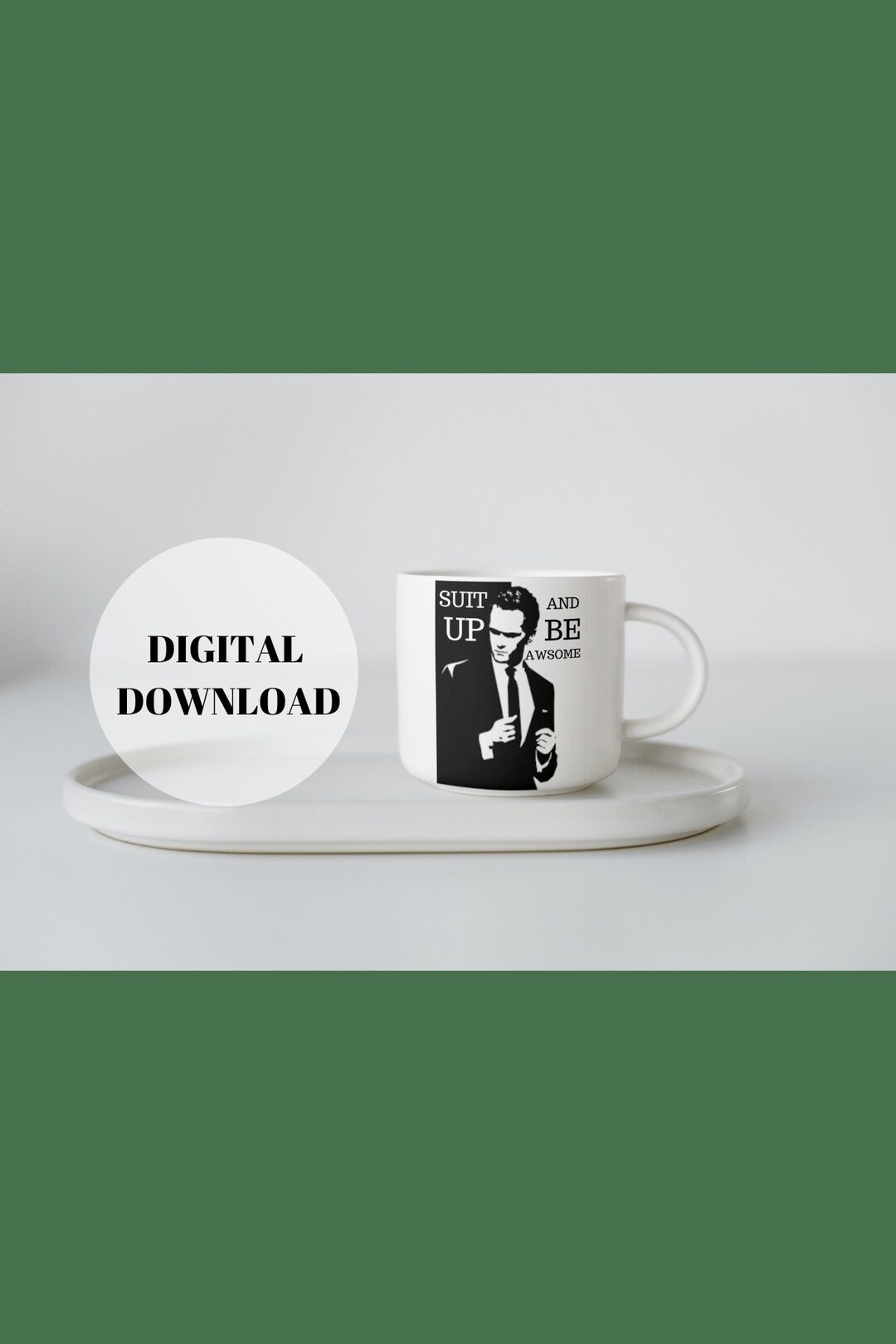 Suit up Mugs barney Stilson - Etsy