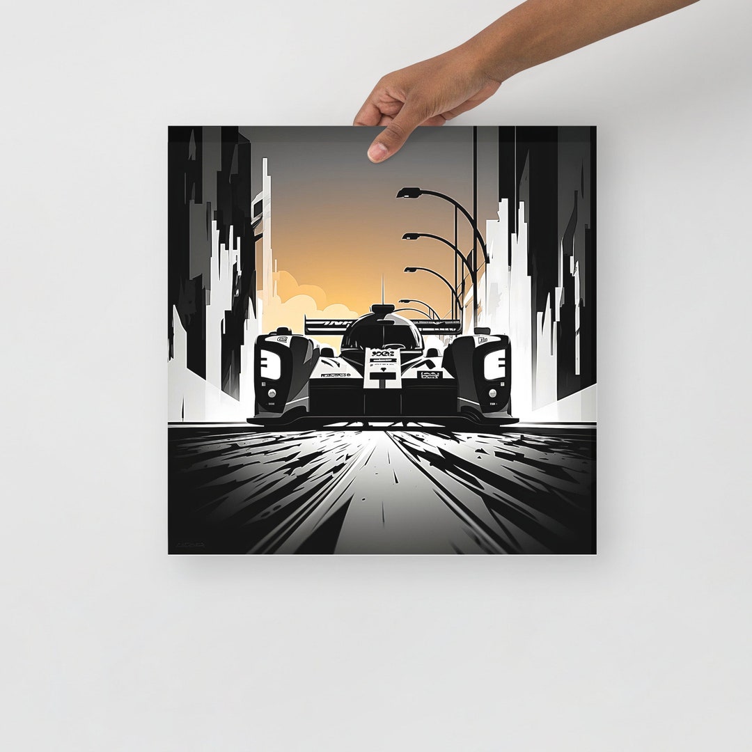 Poster Sport Hypercar Endurance Modern Colors Interior - Etsy