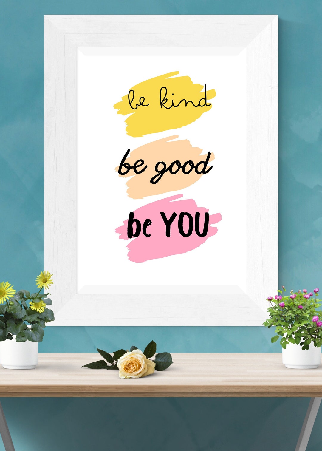 Be You, Printables, Motivational Poster, Positive Wall Art ...