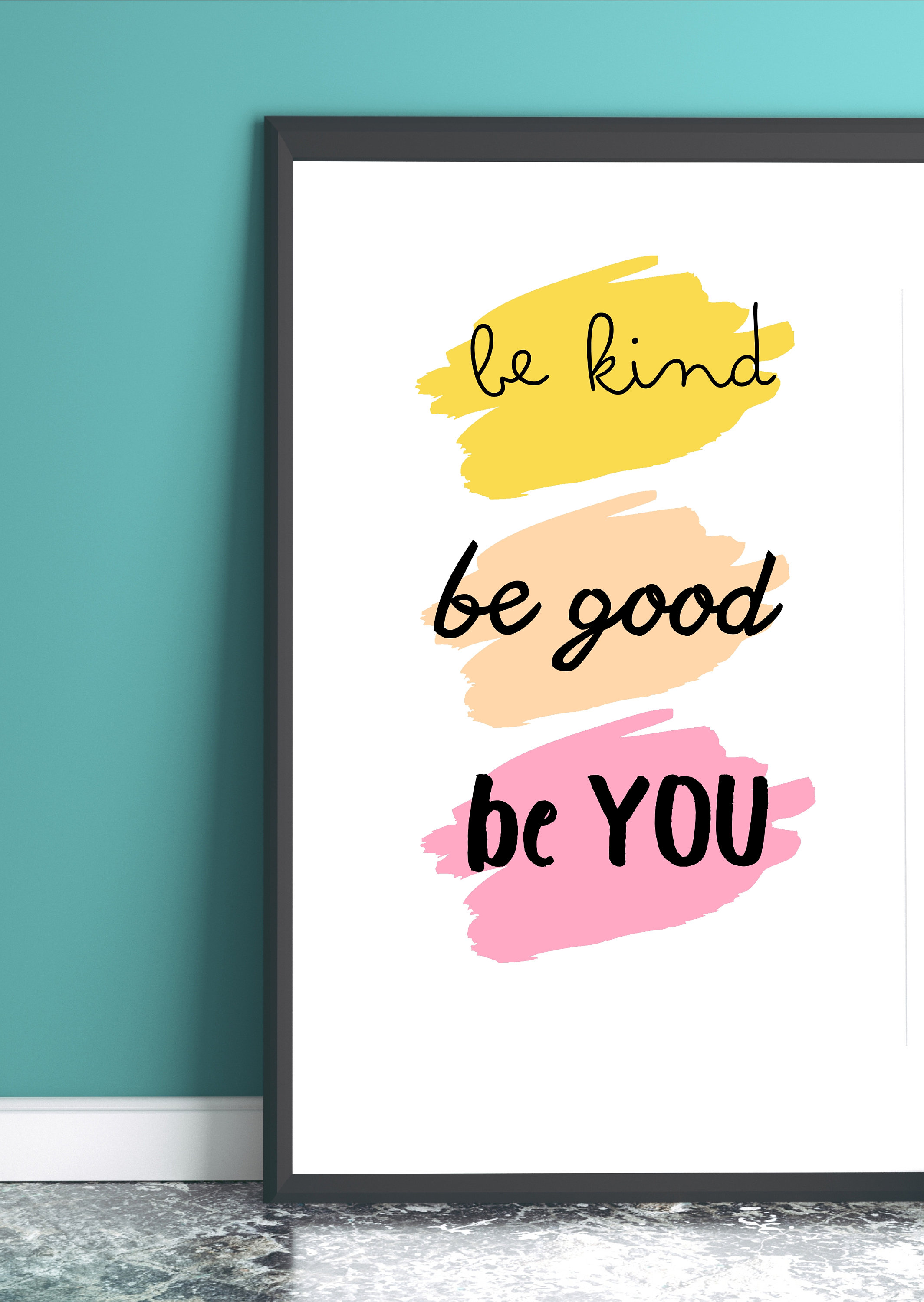 Be You, Printables, Motivational Poster, Positive Wall Art ...