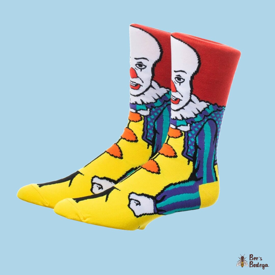 IT 'pennywise the Clown' Socks - Etsy
