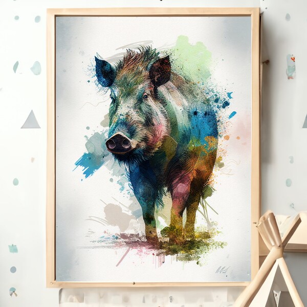 Boar Art - Etsy