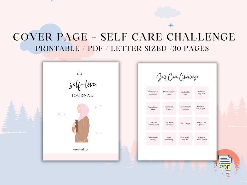 Printable Self Love Journal - Etsy