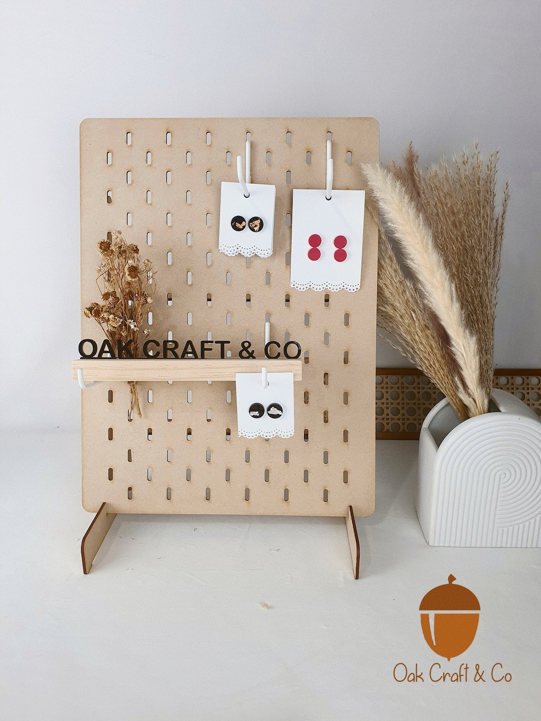 Pegboard for Craft Markets With Stand | Market Stalls | Exhibitions ...