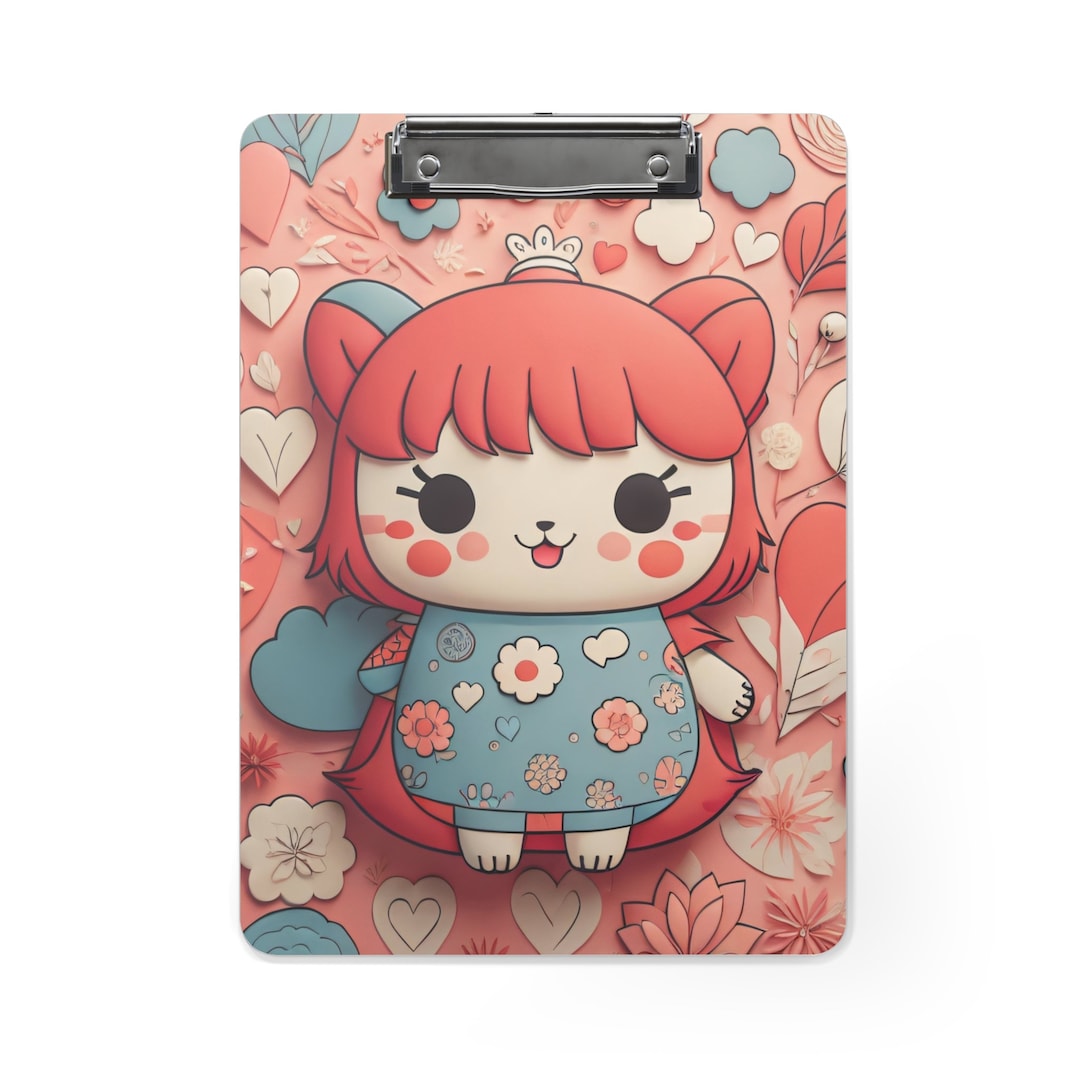 Cute Kawaii Clipboard - Etsy
