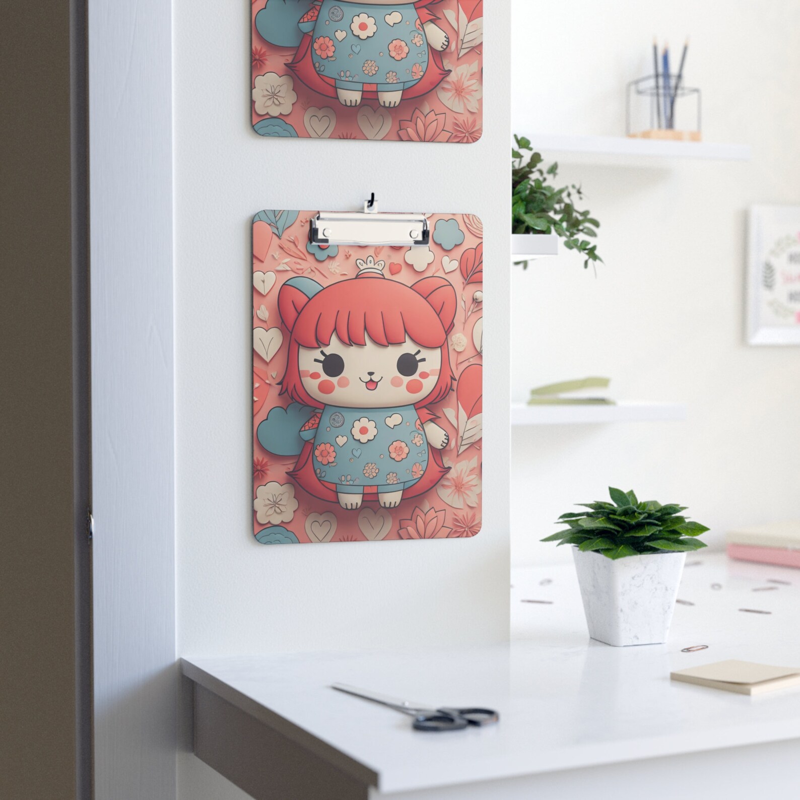 Cute Kawaii Clipboard - Etsy
