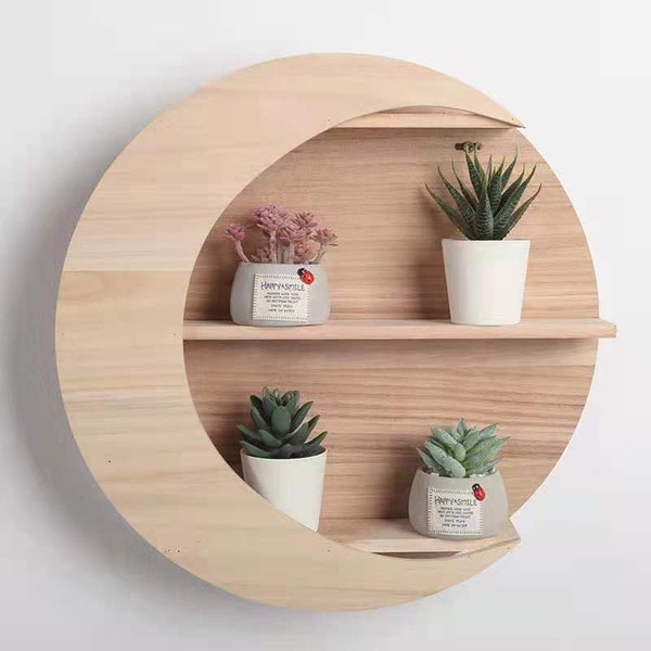 Round Shelf - Etsy