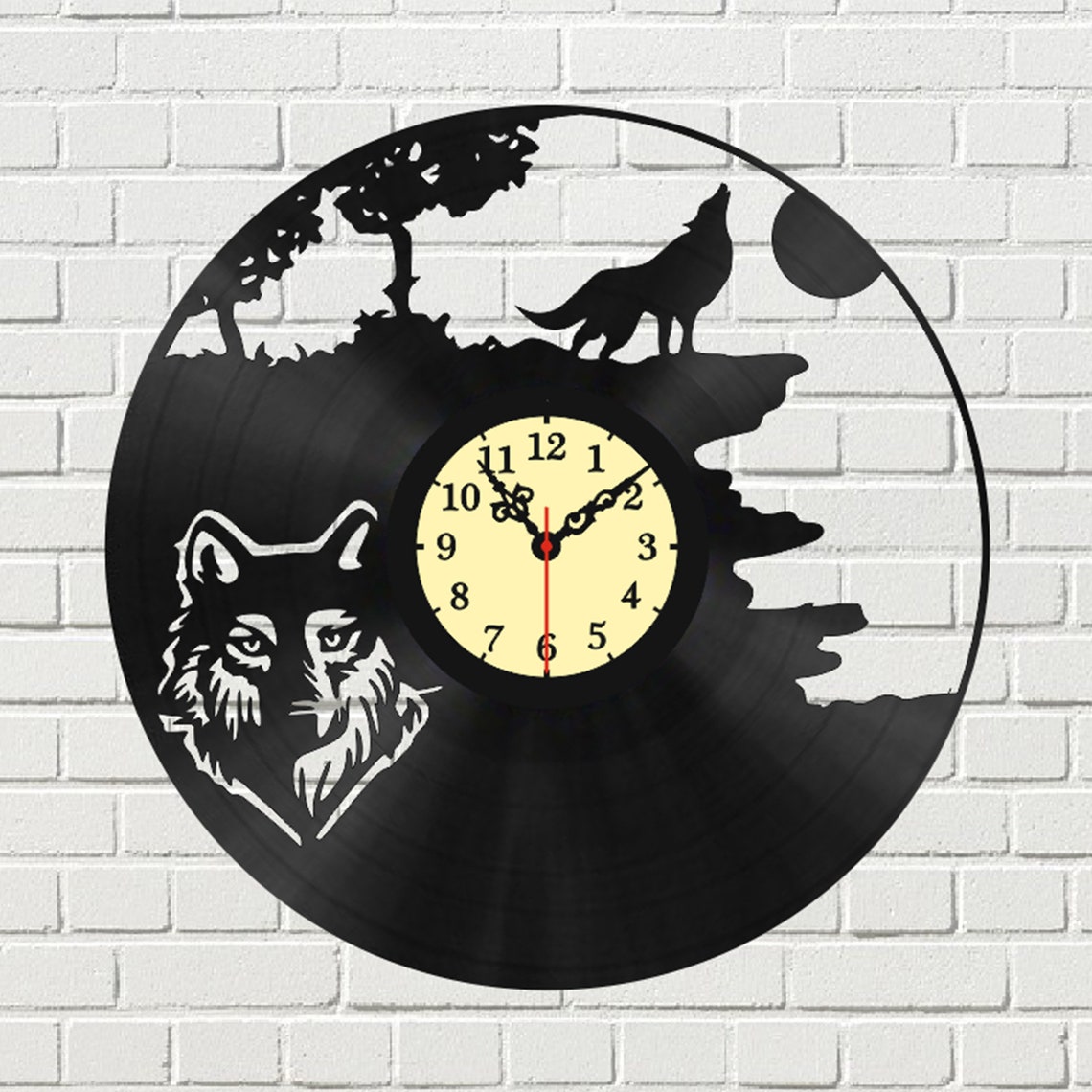 Decorative Wall Clock.laser Cut Files SVG DXF CDR Vector - Etsy