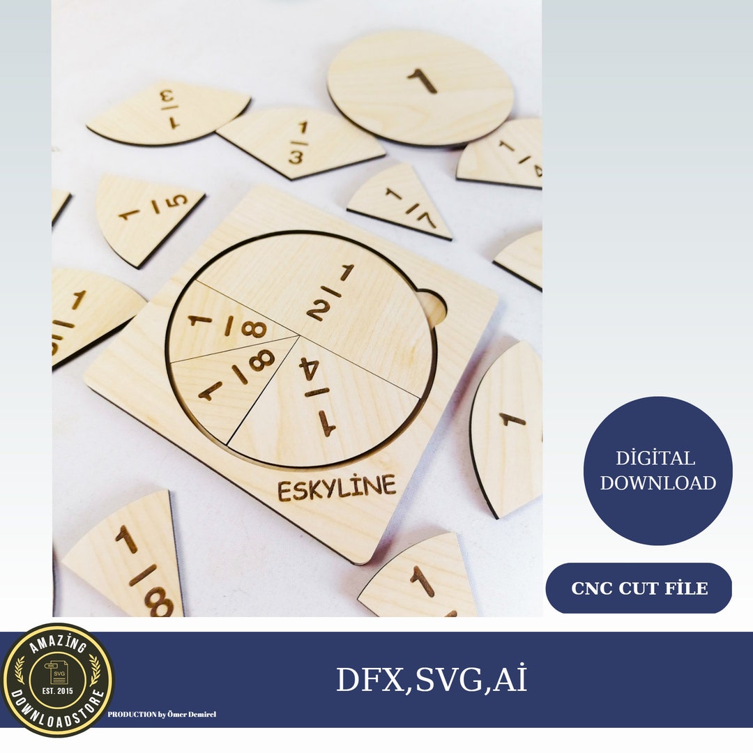 Montessori-inspired Fractional Discs | Understanding Fractions ...