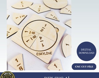 Montessori-inspired Fractional Discs | Understanding Fractions ...