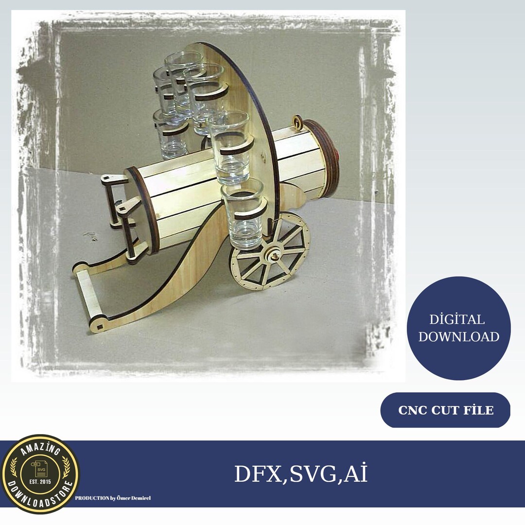 Wooden Laser Cut, CNC Cutting, CNC Router, Vector Files, Instant ...