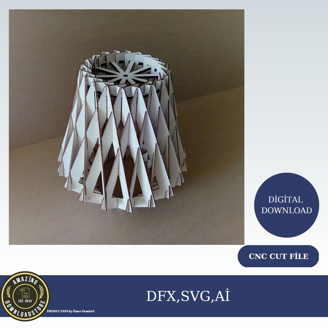 Pendant Light Laser Cut | Pendant Light SVG Design | Laser Cut Files ...