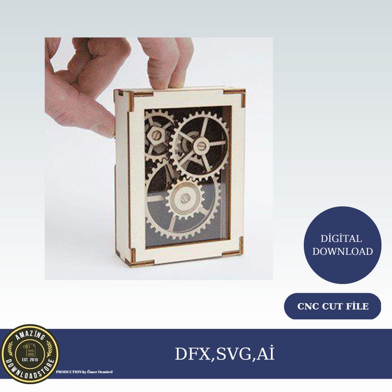 Laser Cut Steampunk Art - Etsy