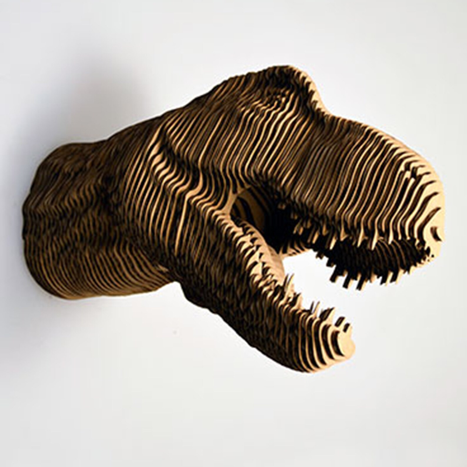 Animal Head - Dino - Animal Trophy. Animal for Self-assembly Made of ...