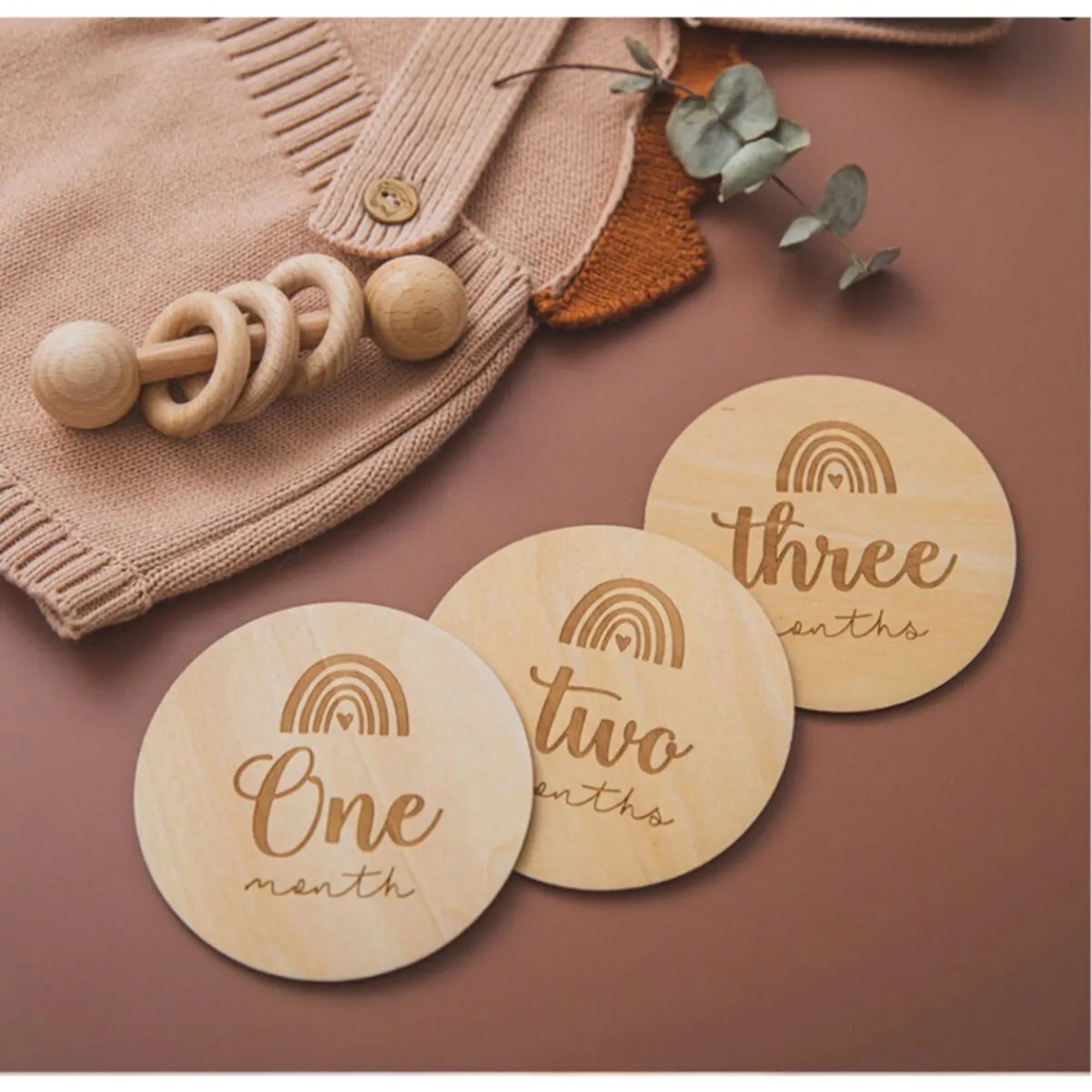 Baby Milestone Disc Template SVG Ai DFX Template Silhouette Cut Files ...