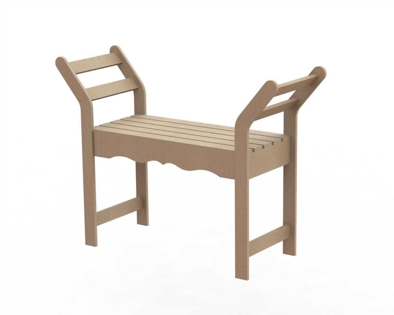Park Bench Project Dxf File - Etsy