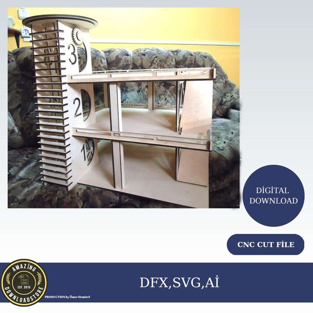 Parking Lot Garage FILES Laser Cut Vector FILE Cdr Dxf Eps for Laser ...