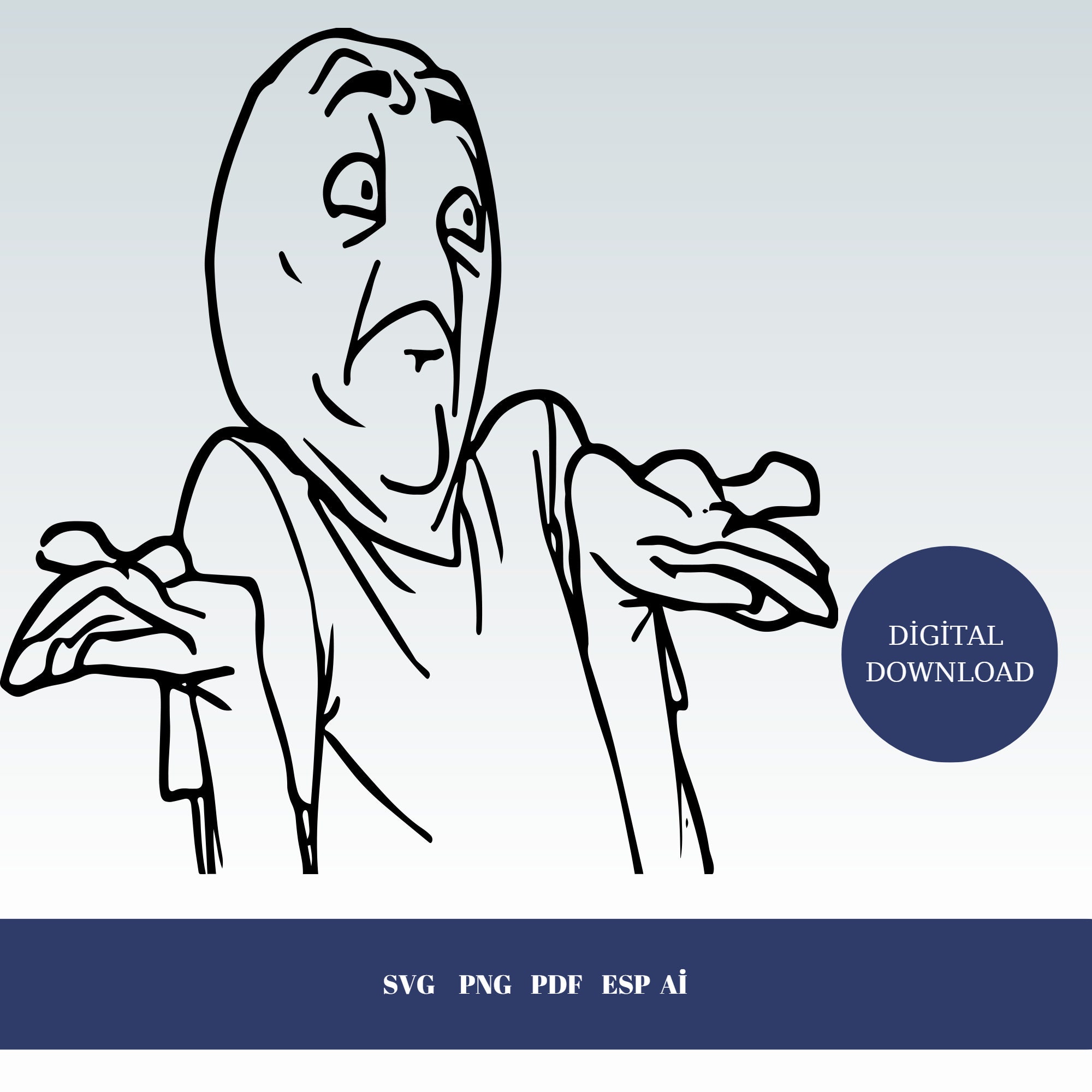 Funny Meme Svg, Meme Funny High Quality File, Cut File for Cricut ...