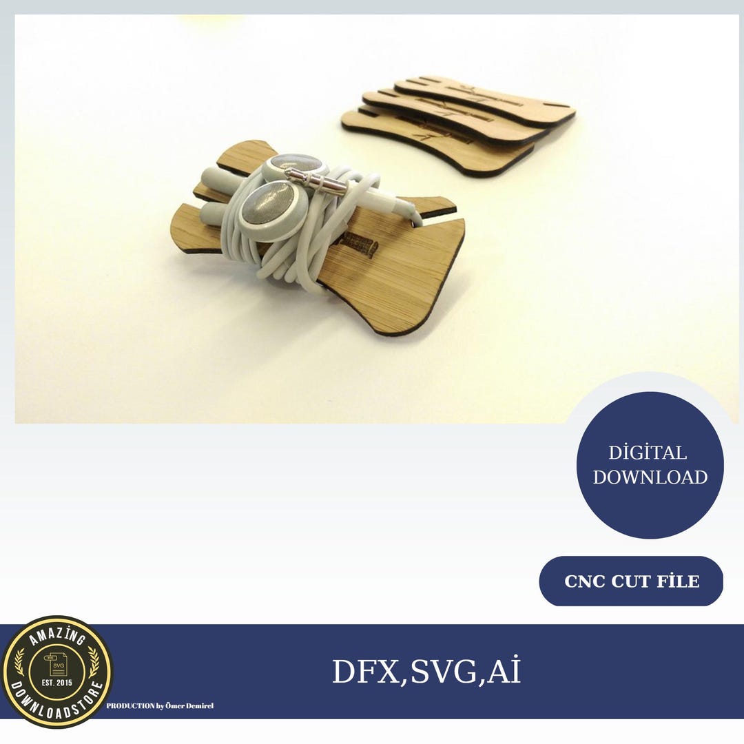 Headset Stand Headphone Stand Laser Cut Files Ai Pdf Svg Cdr Dxf Files ...