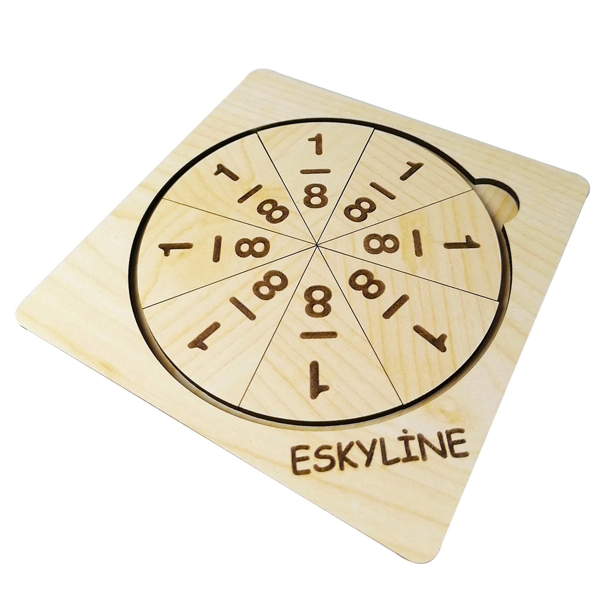 Montessori-inspired Fractional Discs | Understanding Fractions ...