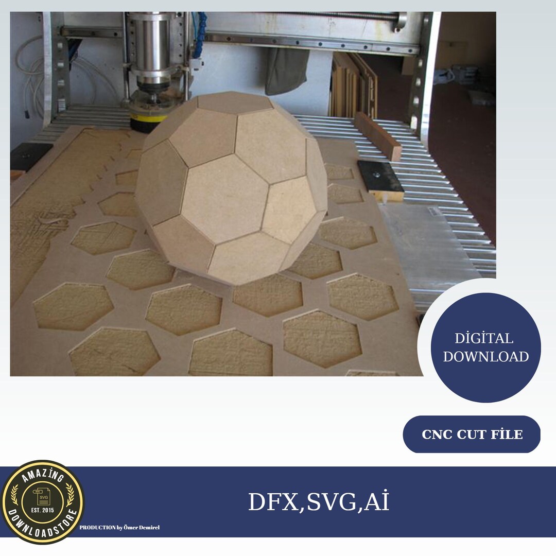 Ball Template SVG - Soccer Ball Paper Toy 3d - Cricut Template for Kids ...