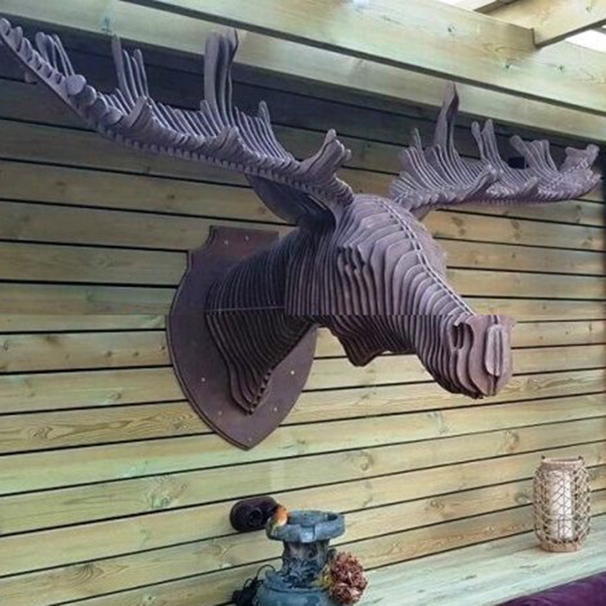 Wood Giraffe Head Wall Decor. CNC Files, DXF, EPS, Dxf Files for Cnc ...