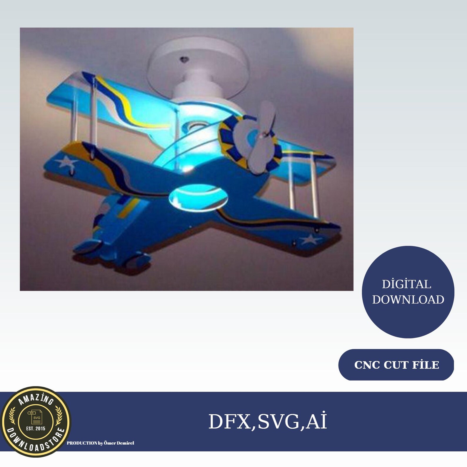 Laser Cut Plane. Airplane Shaped Lamp Laser Cut Templates. File for Cnc ...