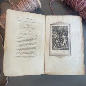 Antique French Paperback Galley Proof Book From Early 19th Century ...