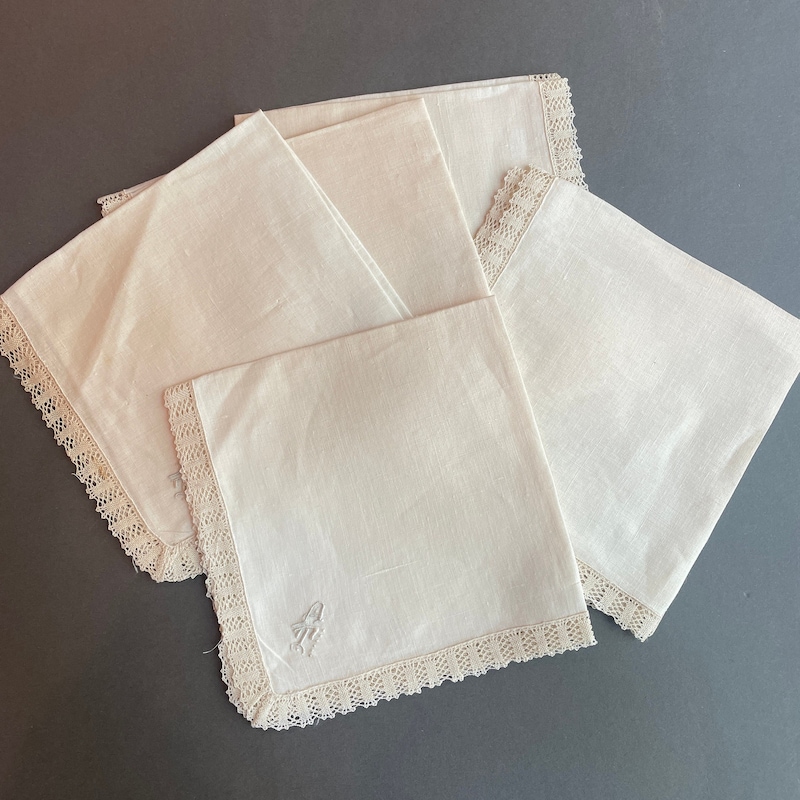 Antique Lace Handkerchief - Etsy