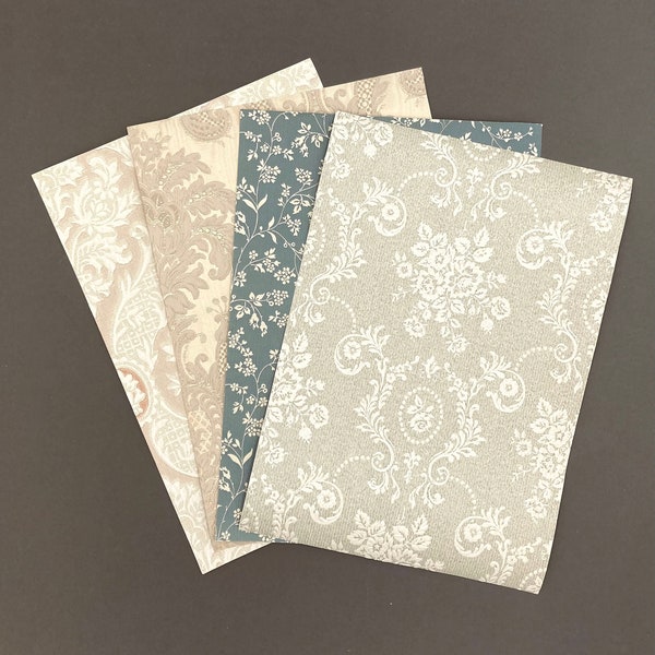 Embossed Vintage Wallpaper - Etsy