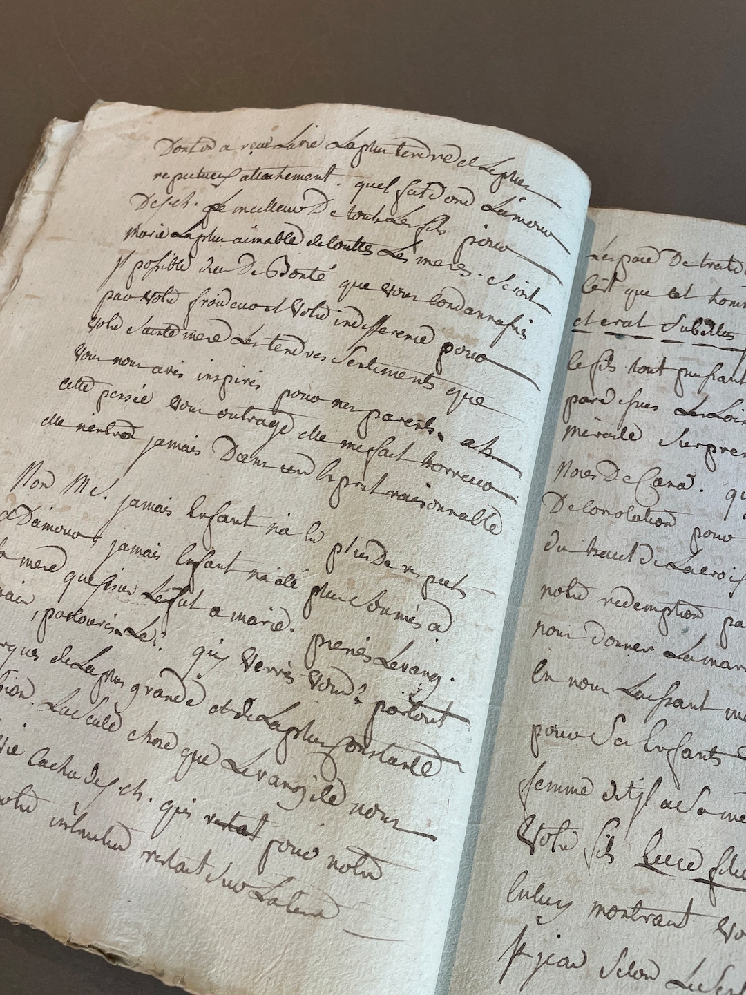 Antique French Handwritten Document From the 18th Century. 21 Pages ...