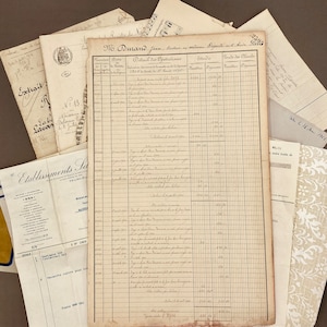 Antique Junk Journal Paper Lot. Authentic Old Scraps for Paper Arts ...