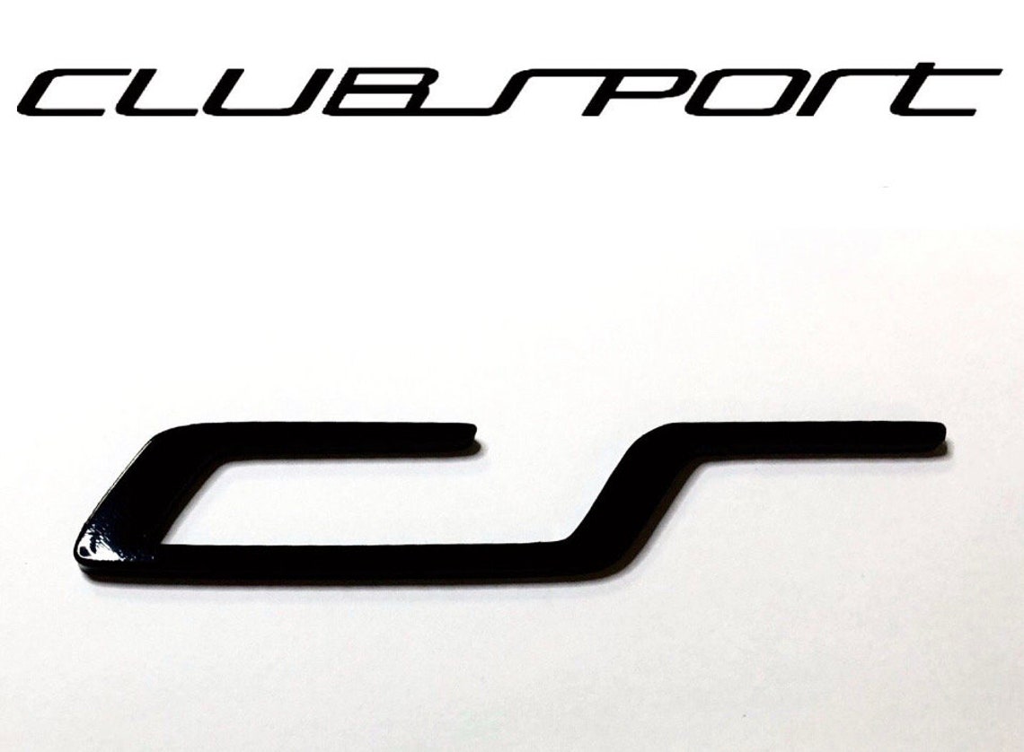 VW Golf GTI Clubsport Emblem, Logo, Lettering, Self-adhesive - Etsy
