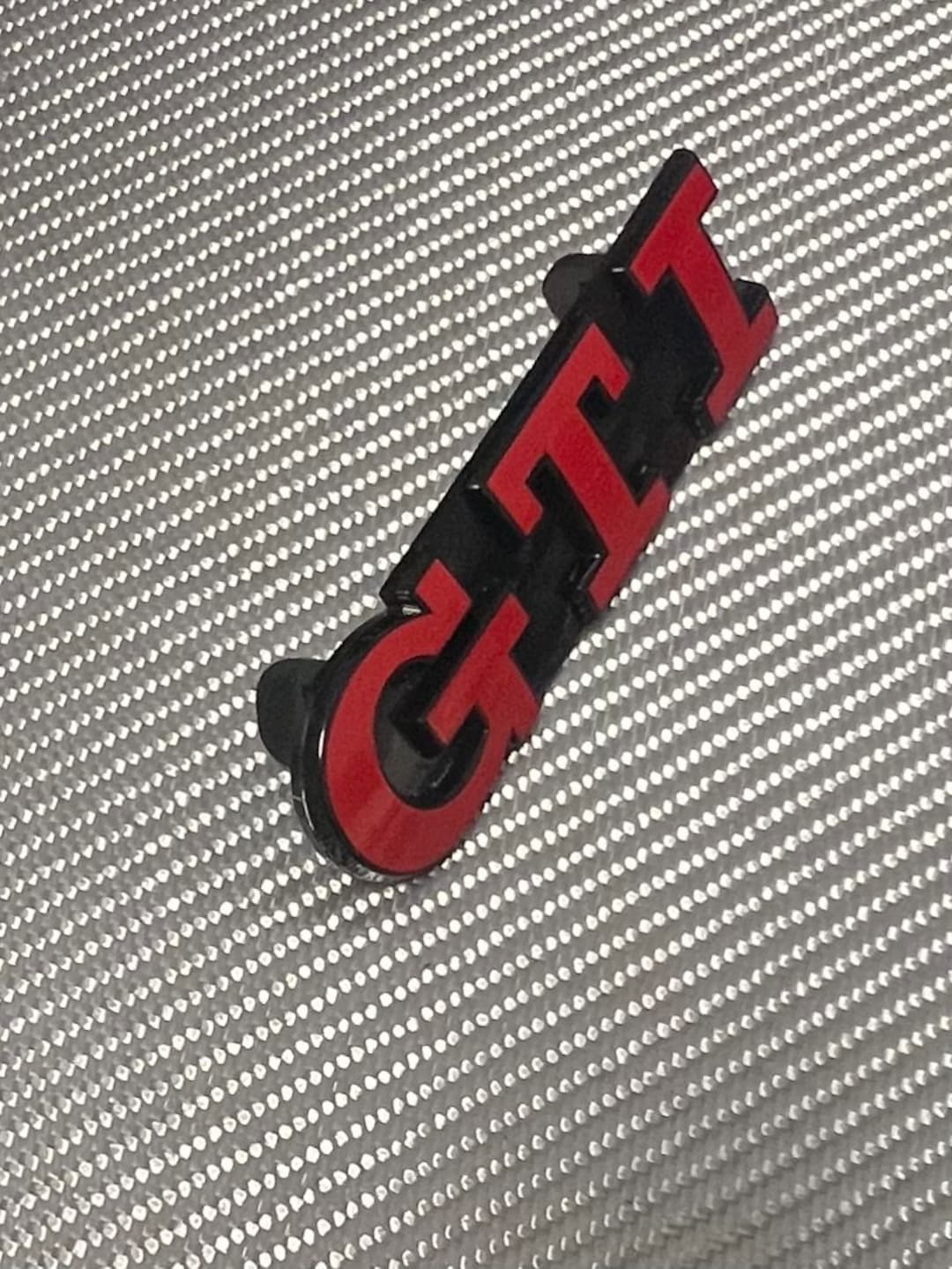 VW Golf 7, 7.5 GTI Radiator Grille Emblem Two-tone - Etsy