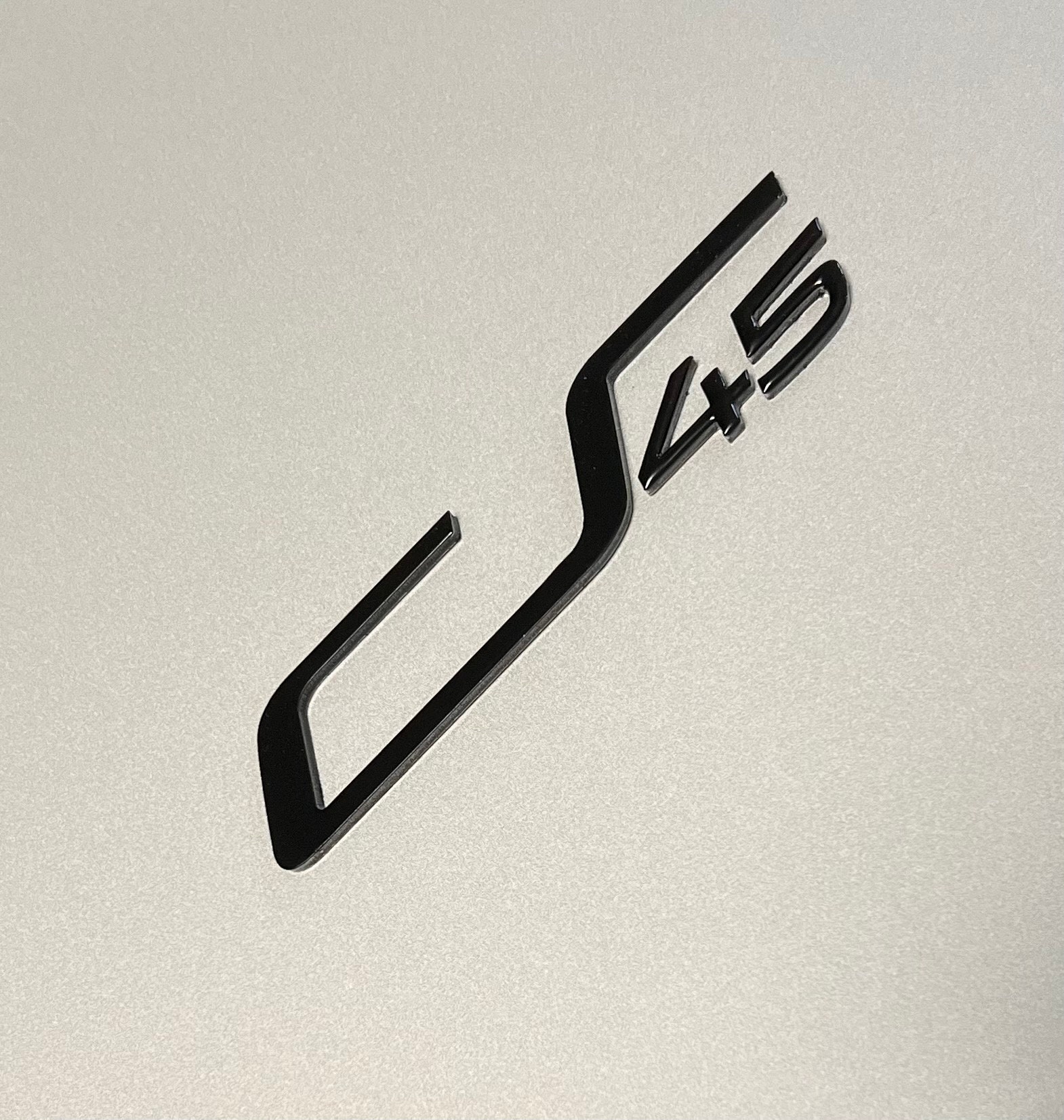 VW Golf GTI CLUBSPORT 45 Emblem, Logo, Lettering Self-adhesive in Piano ...
