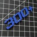 300+ Lettering, Logo, Emblem Painted in Ultramarine Blue - Etsy