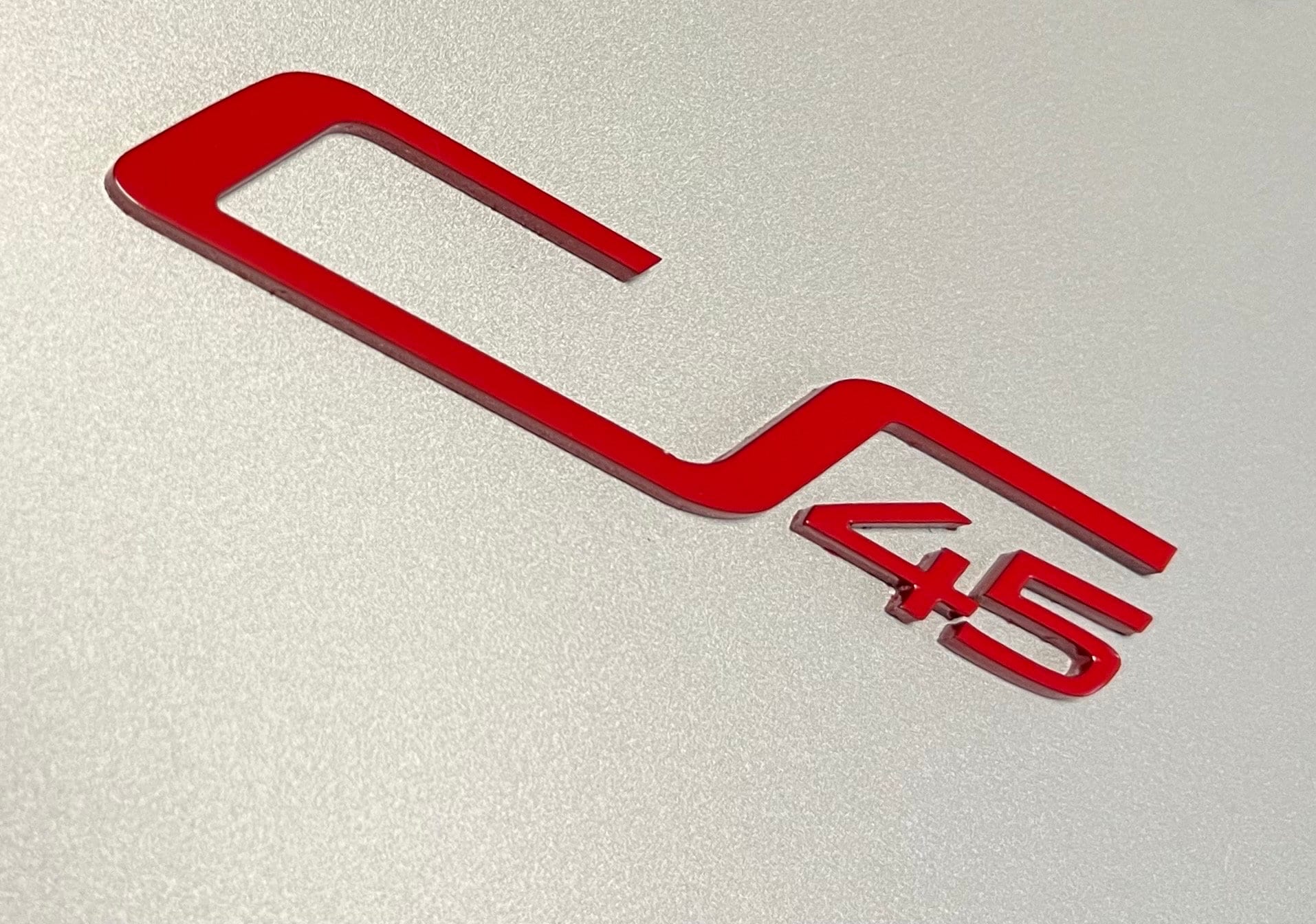 VW Golf GTI CLUBSPORT 45 Emblem, Logo, Lettering Self-adhesive in ...