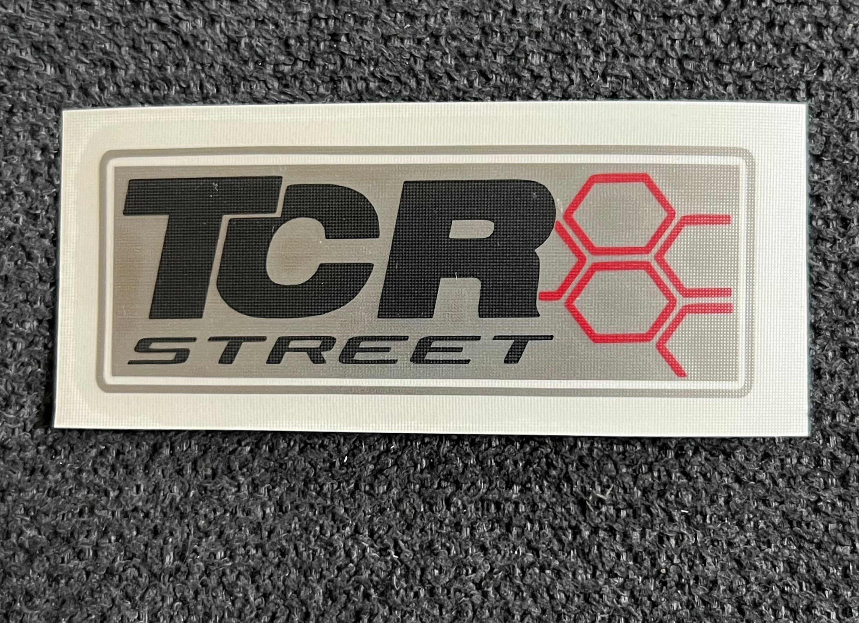 VW Golf Street TCR Sticker Three-color Heat-resistant - Etsy UK