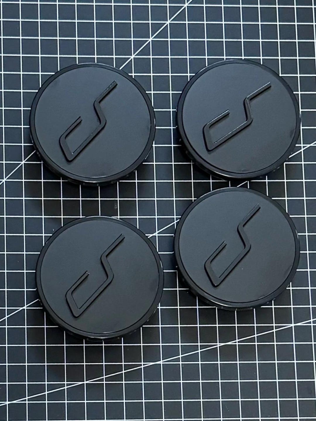 VW Golf 7/8 GTI Clubsport Hub Caps for Original VW Rims in Black ...