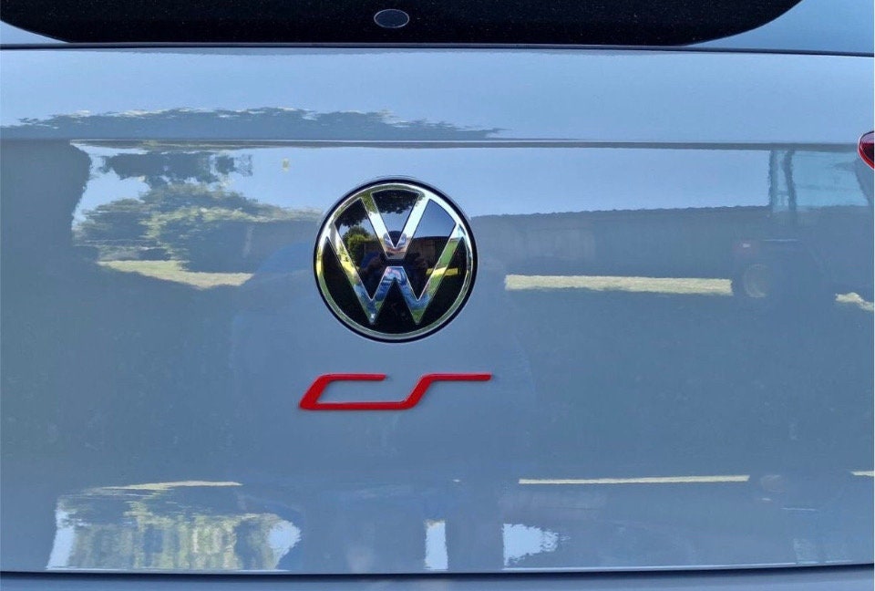 VW Golf GTI CLUBSPORT Emblem, Logo, Lettering Self-adhesive in Tornado ...